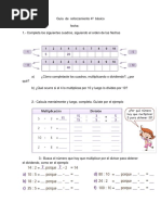 Prueba Multiplicacion y Division 4 Basico | PDF | División (Matemáticas ...