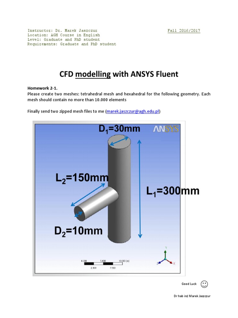 Homework 2 | PDF | Computational Fluid Dynamics | Computational Science