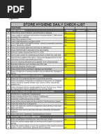 Retail Policy and Procedures Checklist | PDF | Retail | Dangerous Goods