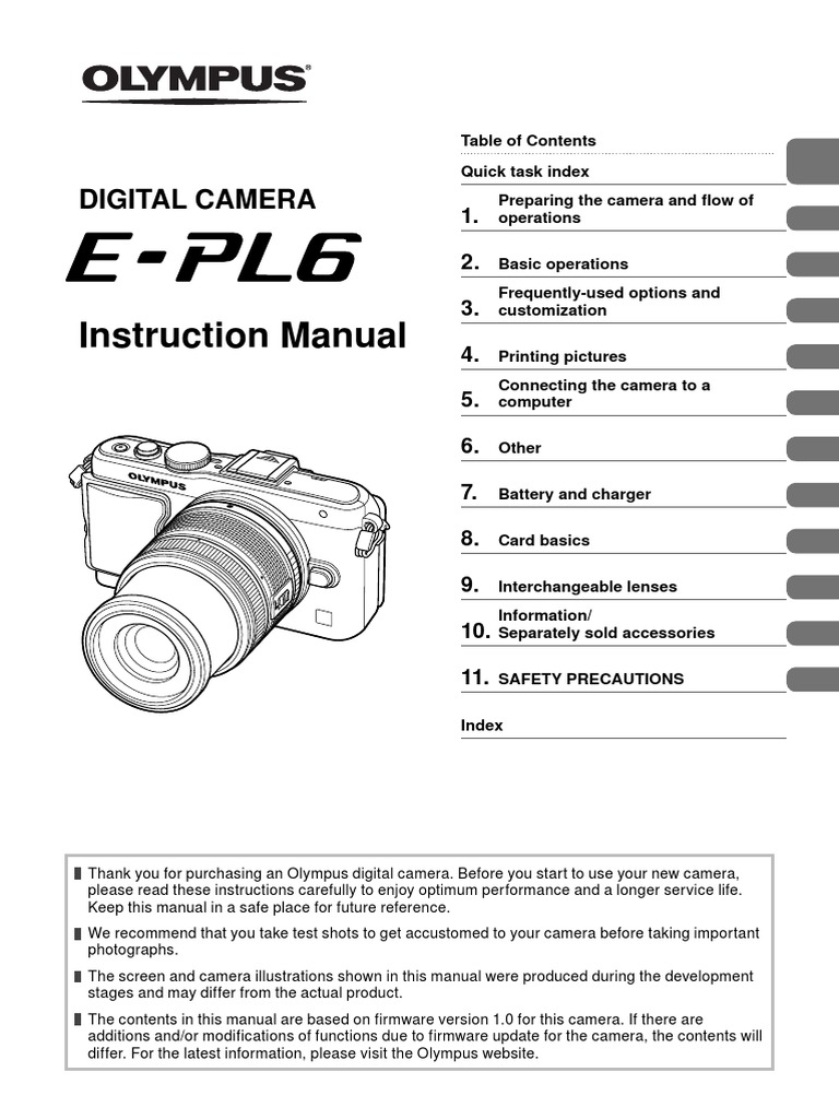 Instruction Manual: Digital Camera | PDF | Shutter Speed | Camera