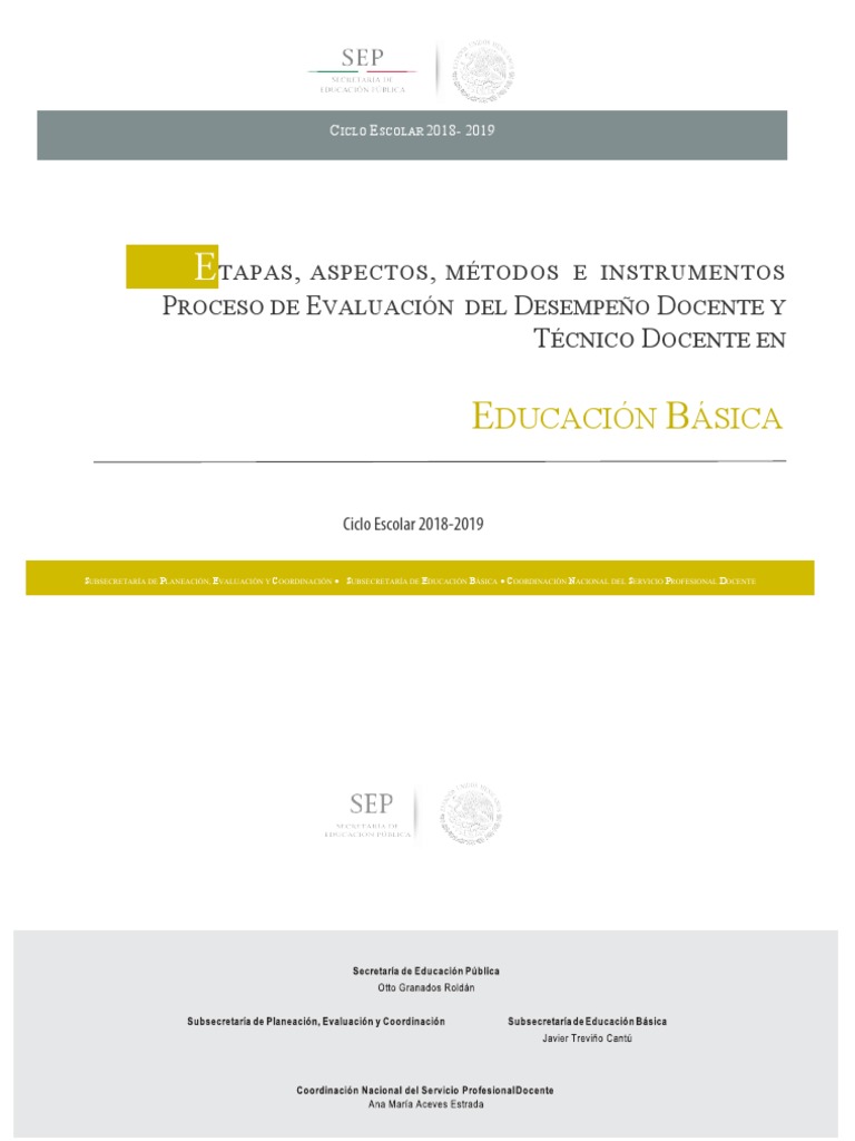 EAMI Básica 2018-2019 | PDF | Educación Secundaria | Evaluación