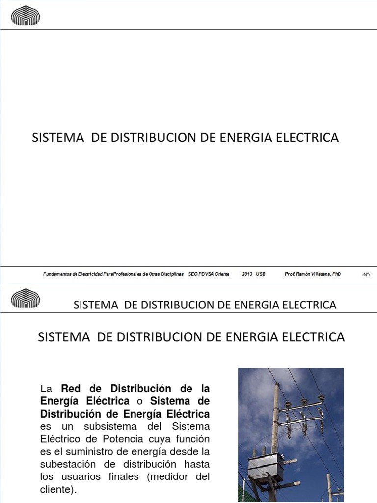 LINEAS DE DISTRIBUCIÓN N | PDF | Red eléctrica | Transformador