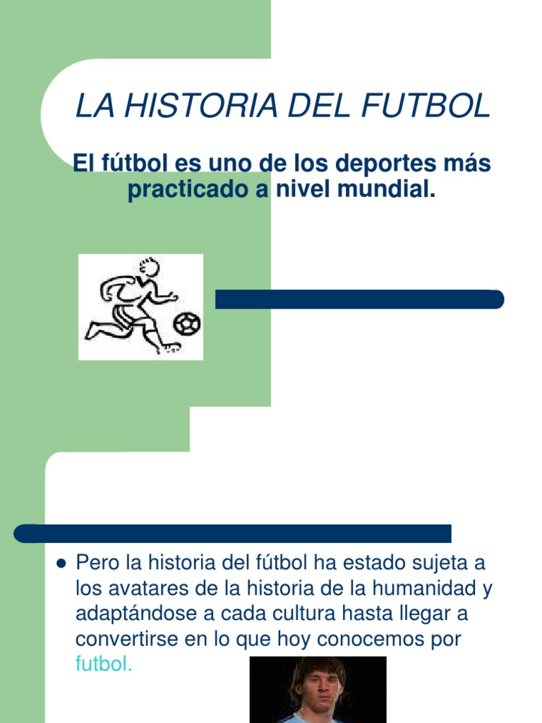 La Historia Del Futbol | PDF