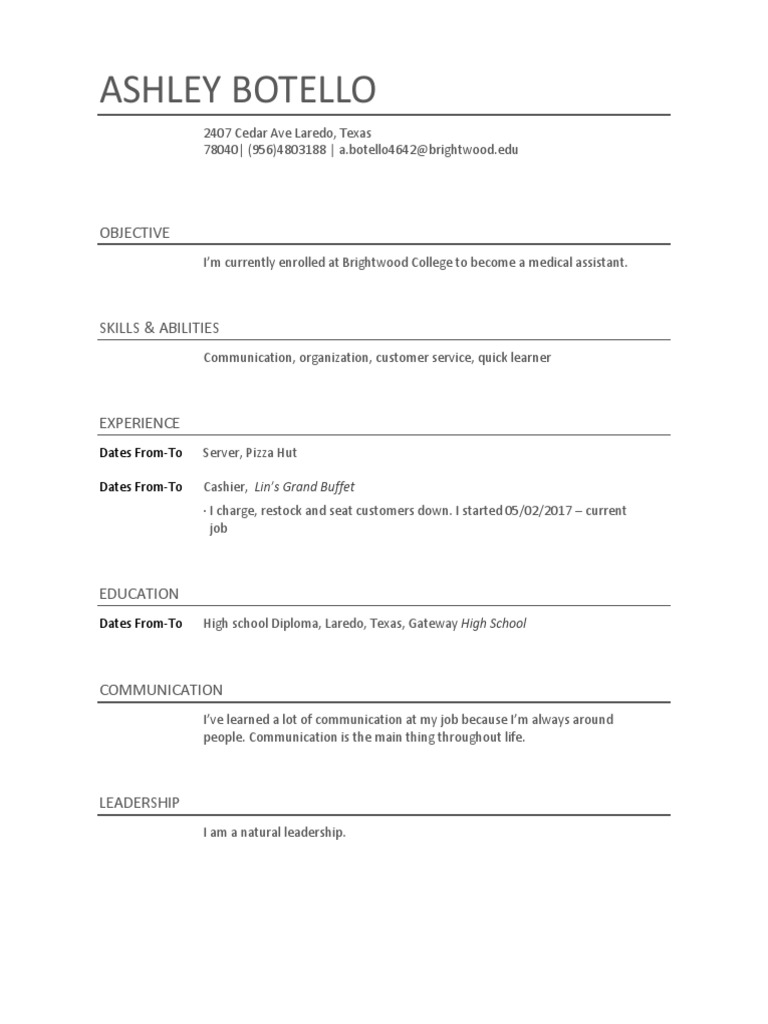Ab Resume | PDF