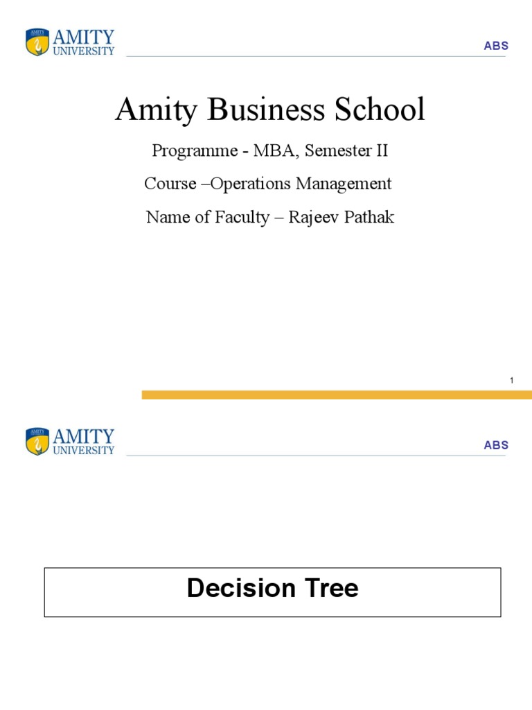 Decision Tree | PDF | Expected Value | Forecasting