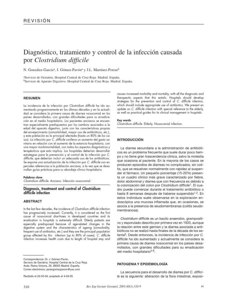 Diagnóstico, Tratamiento y Control de La Infección Causada Por ...