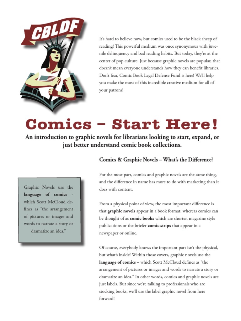 Comics Start Here | Download Free PDF | Comic Book | Manga