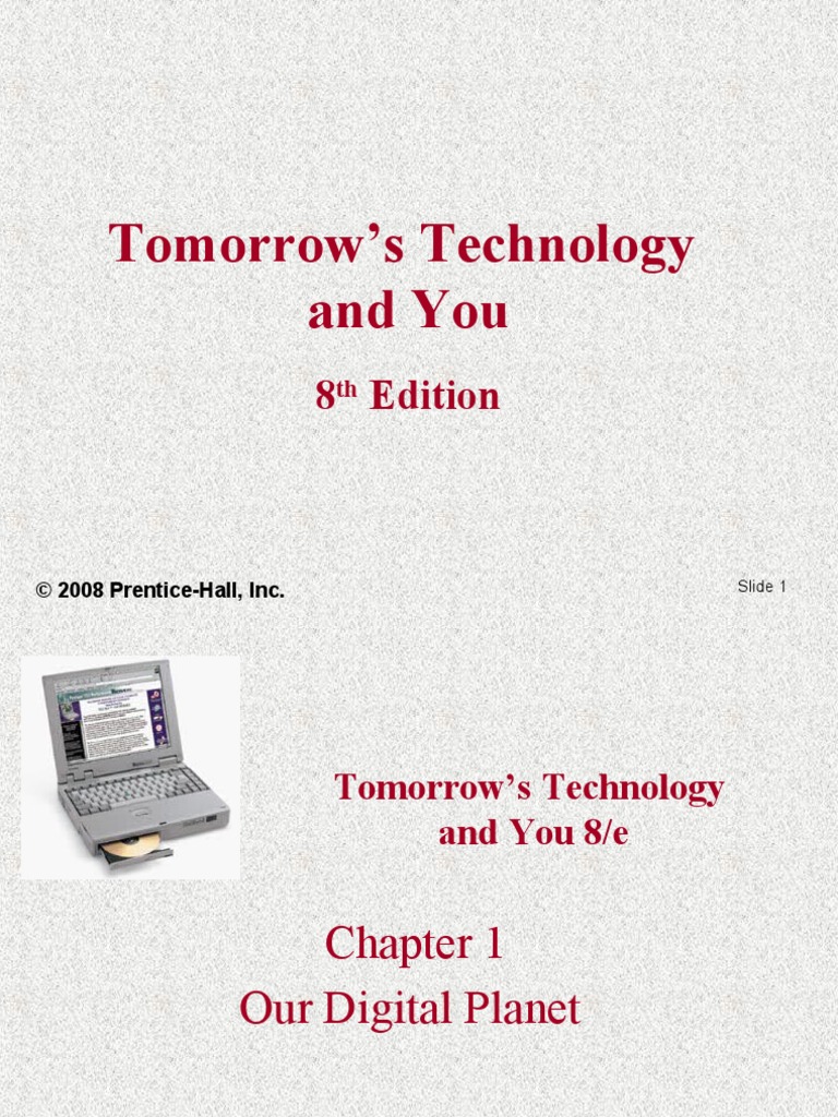 Tomorrow's Technology and You: 8 Edition | PDF | Internet | World Wide Web