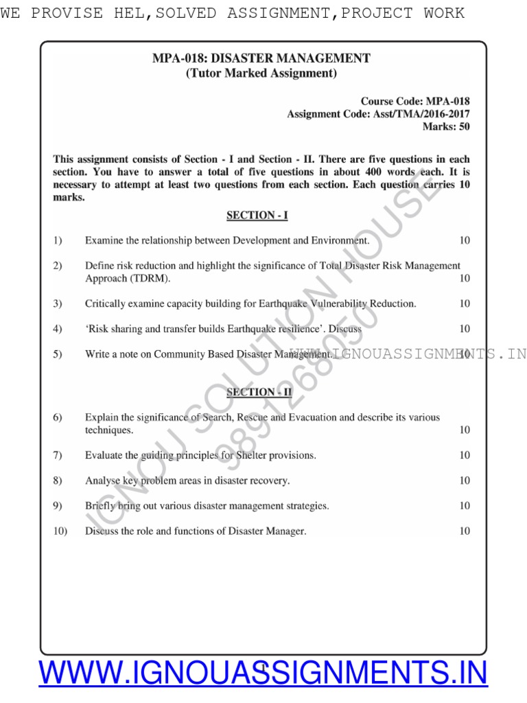 Ignou Solution House 9891268050: WWW - Ignouassignments.In | PDF ...