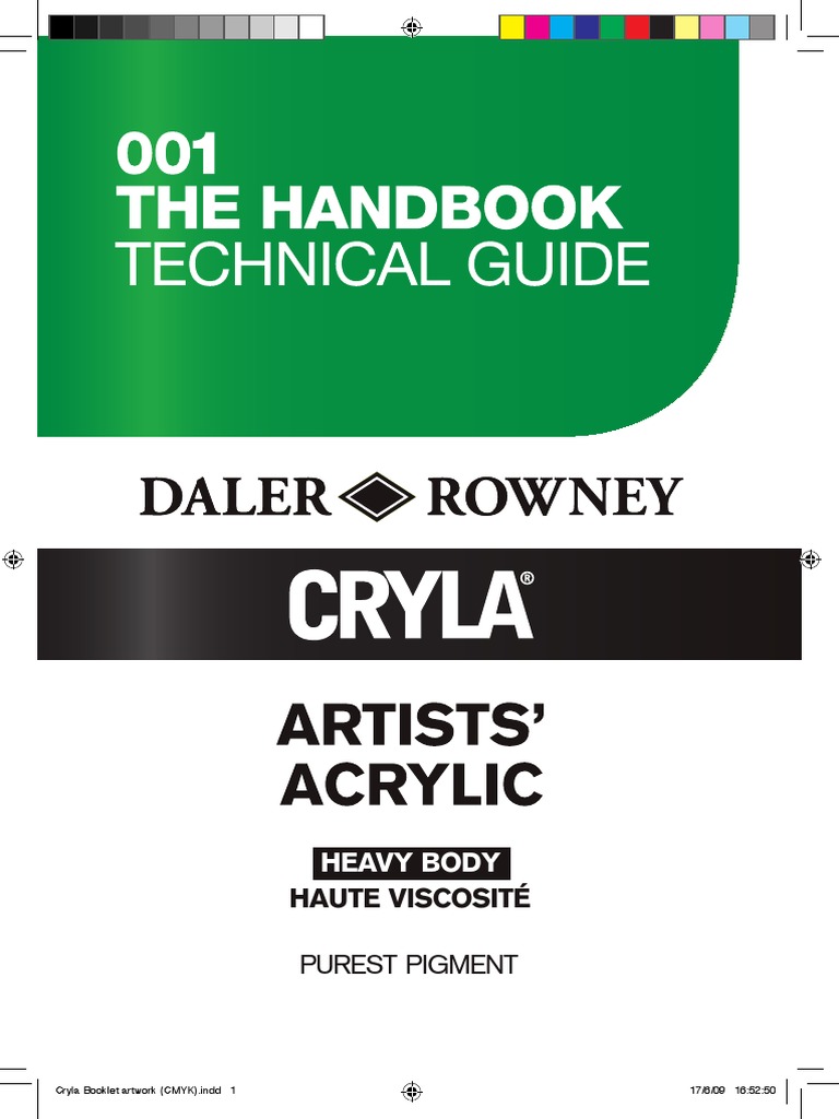 Guide to Cryla Artists’ Acrylic Paint | PDF | Acrylic Paint | Paint