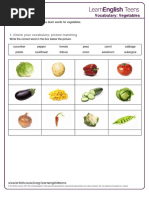 Homework #4 - Food Vocabulary | PDF | Western Cuisine | Regional ...