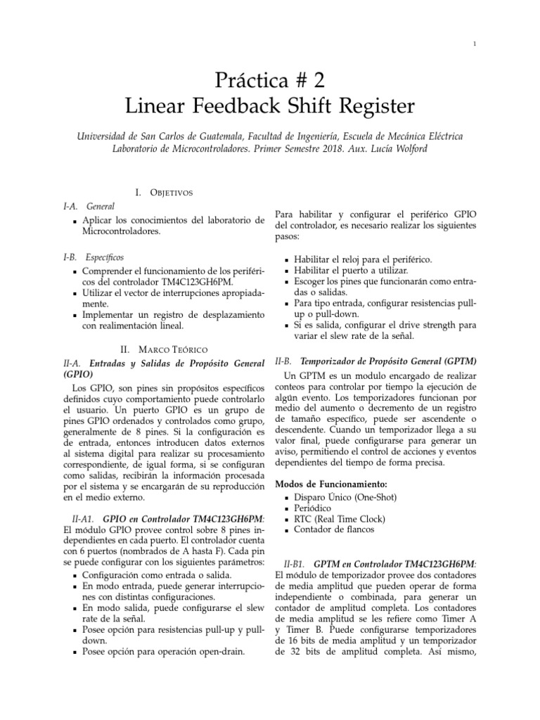 Practica2 Pics PDF | PDF | Microcontrolador | Criptografía