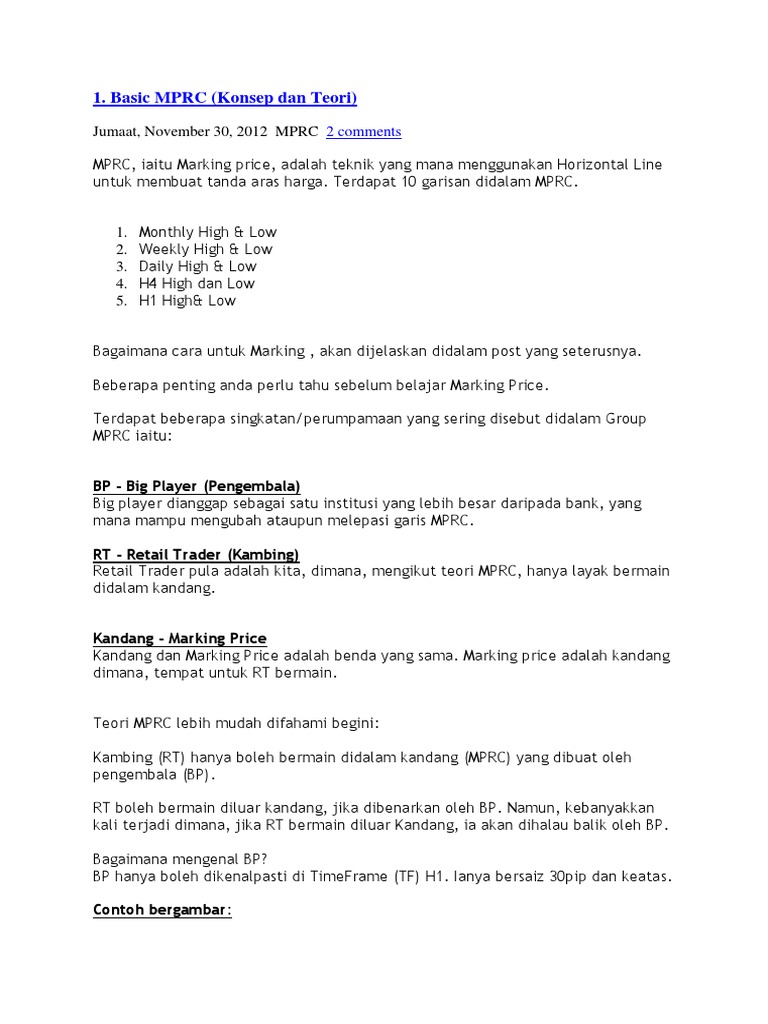 MPRC Note | PDF | Karier & Perkembangan