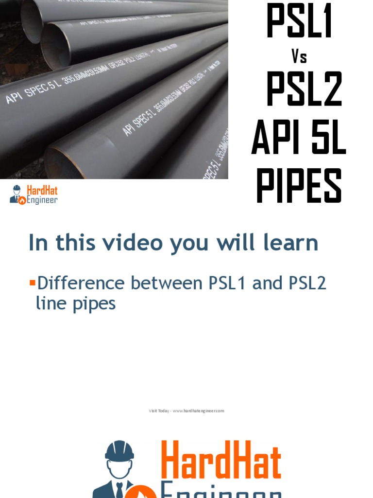 Psl1 vs Psl2 | Welding | Pipe (Fluid Conveyance) | Free 30-day Trial ...