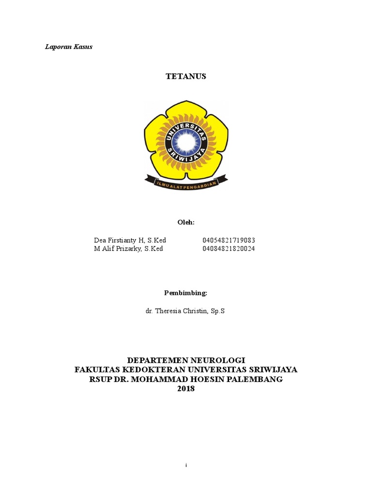 (CASE) Tetanus | PDF