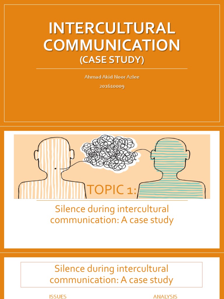 Intercultural Communication: (Case Study) | PDF