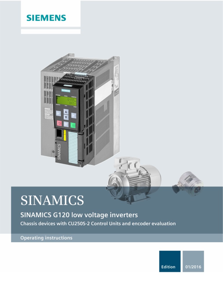 SIEMENS - G120 CU250S-2 Operating Instructions | PDF | Control Theory ...