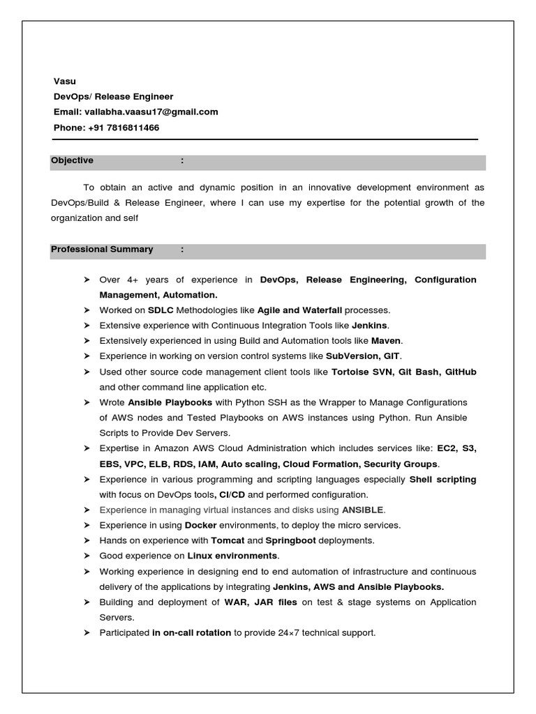 Vasu DevOps | PDF | Amazon Web Services | Version Control