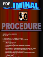 Criminal Procedure Flowchart | PDF | Arrest | Arraignment