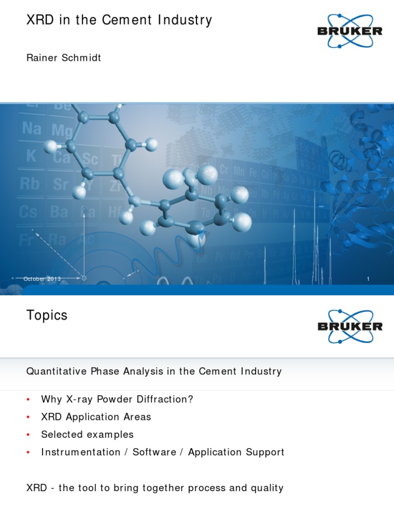 XRD in The Cement Industry | PDF | Cement | Fly Ash