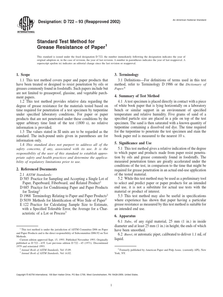 D 722 - 93 R02 Rdcymg - PDF | PDF