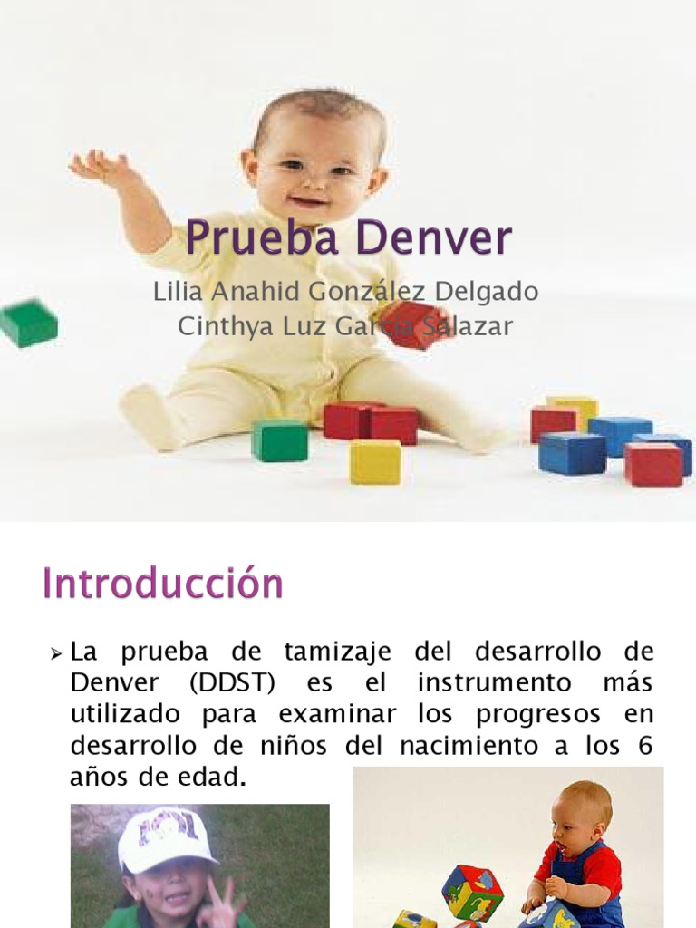 Prueba Denver | PDF | Evaluación