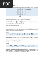 Propiedades de Las Matrices | PDF