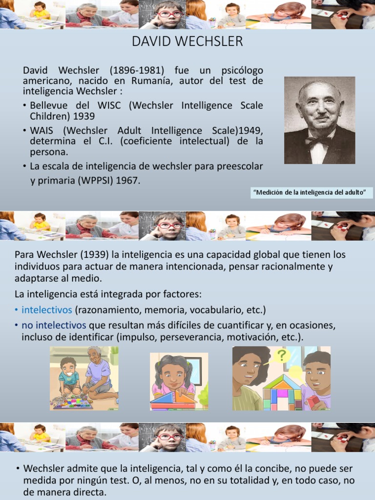 Test de Weshler | PDF | Cociente de inteligencia | Psicología Educacional
