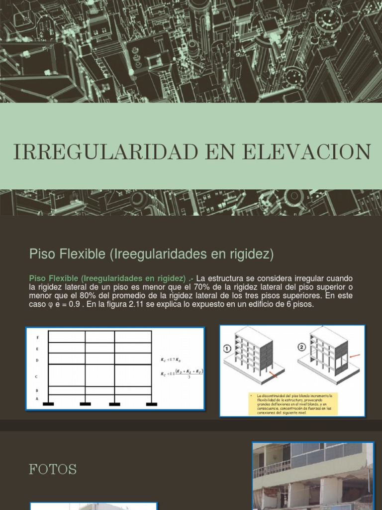 Irregularidad en Elevacion | PDF
