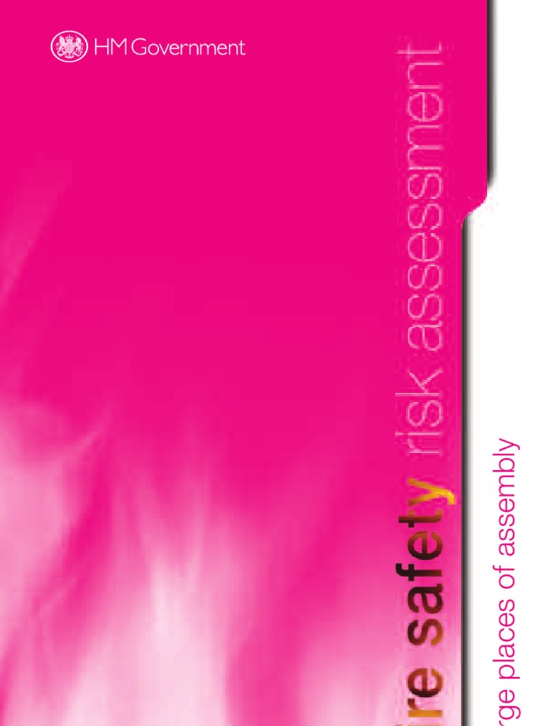 Fire Safety Risk Assessment 2006 Large Places of Assembly | PDF ...