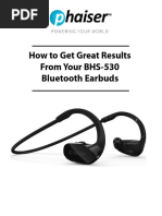Probuds V2 User Manual and Controls | PDF | Headphones