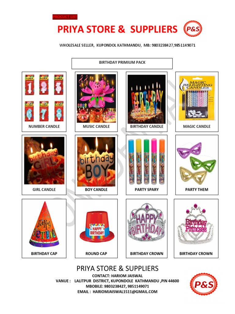 Priya Store & Suppliers | PDF | Food Ingredients | Foods