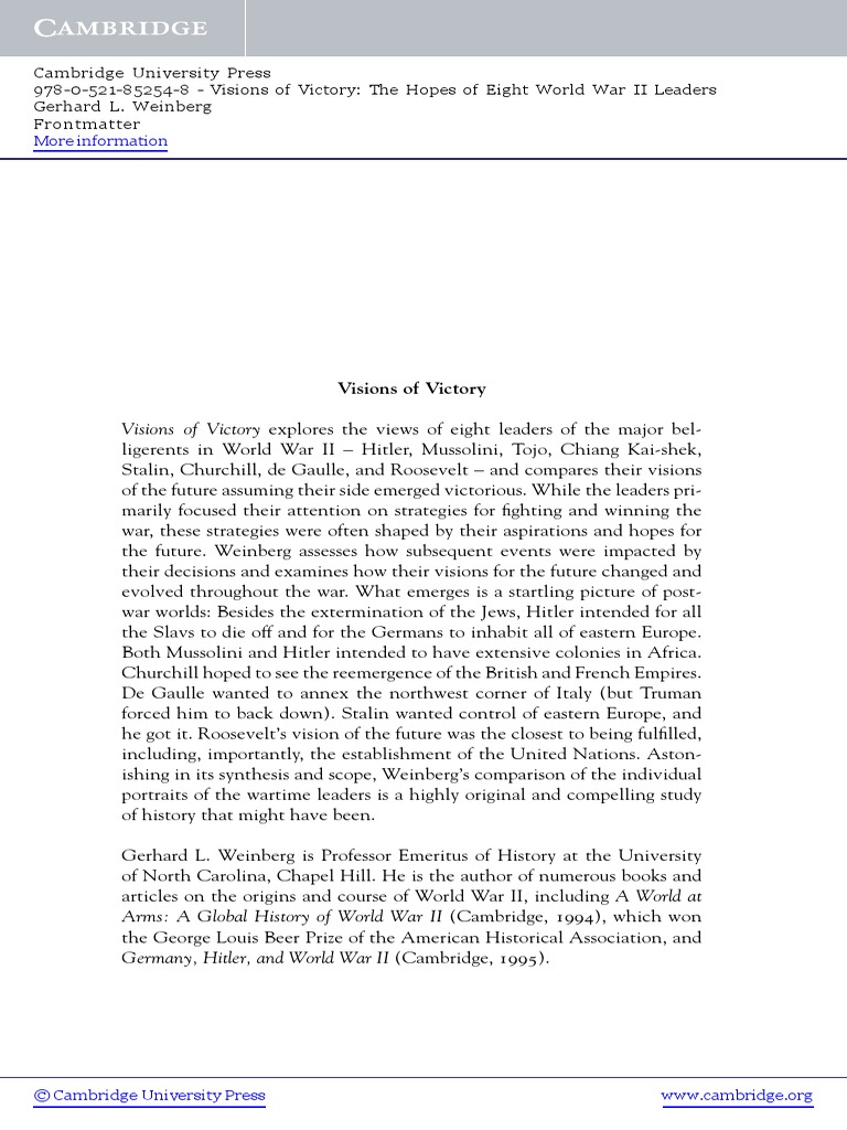 II World War PDF | PDF | World War II | Franklin D. Roosevelt