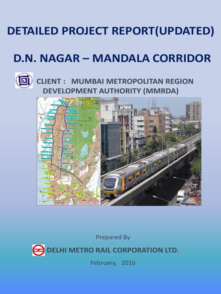 Metro Line 2B (D. N. Nagar To Mandale) | PDF | Transportation ...