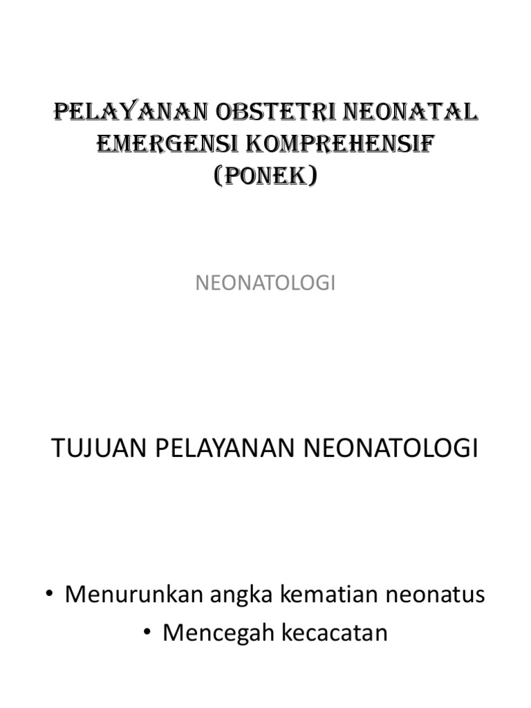 OVERVIEW PONEK.ppt