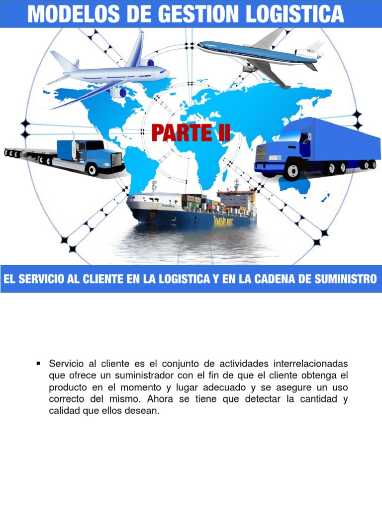 Modelo de Gestion Logistica II | Logística | Planificación de recursos ...