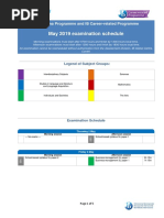 Ib Timetable Student Version 2025 | PDF