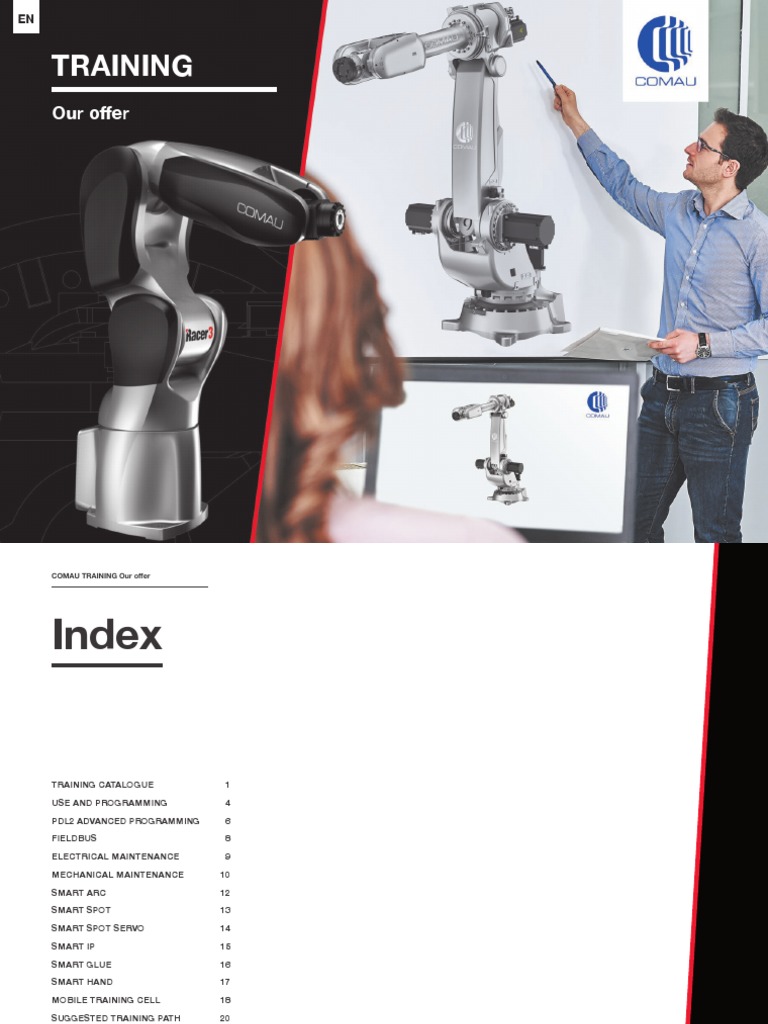 Comau Robotics Training Catalogue en | PDF | Educational Technology ...