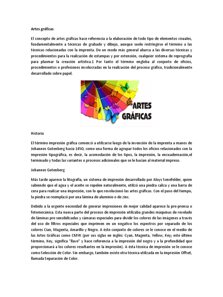 Artes Gráficas. Diseño Grafico y Serigrafia | PDF | Diseño gráfico ...