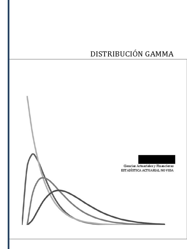 Distribucion Gamma PDF | PDF | Distribución de probabilidad | Función ...