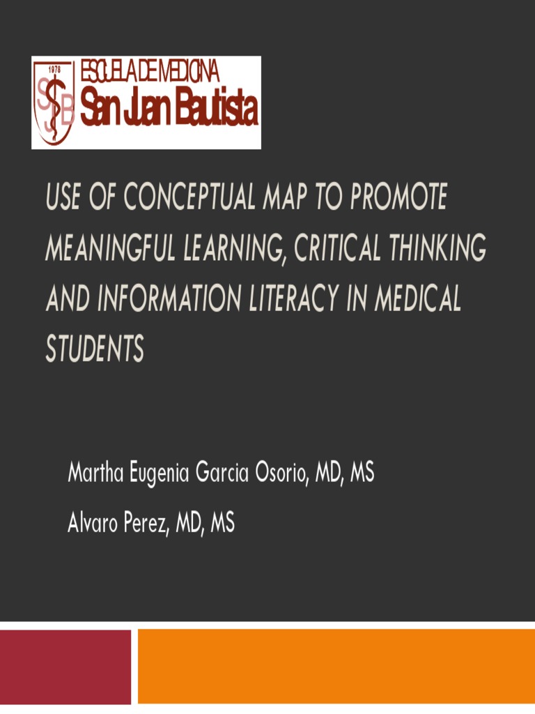 Use of Conceptual Map To Promote Meaningful Learning | PDF | Learning ...