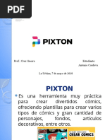 Pasos para Ingresar A Pixton | PDF | Cómics | Facebook