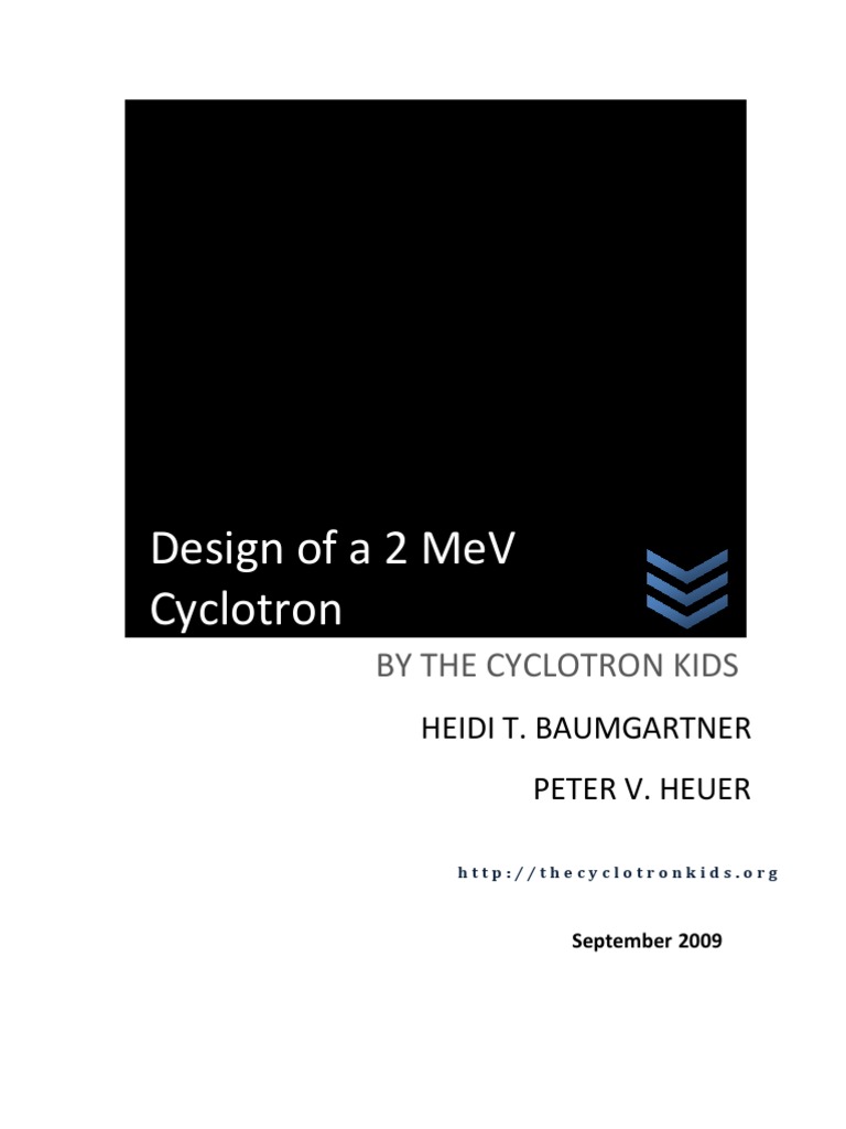 10 04 23 Cyclotron Design | PDF | Inductor | Inductance