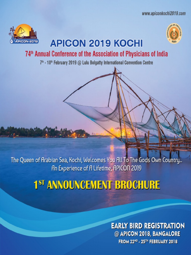 APICON 2019 Brochure | PDF