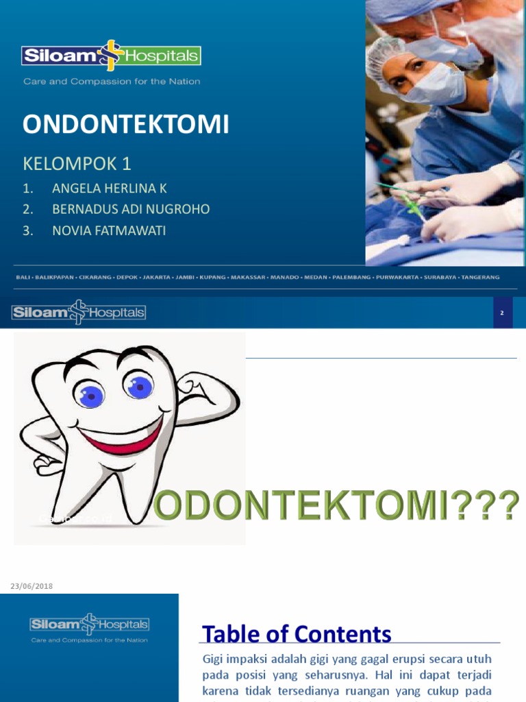 Prosedur Odontectomy pada Gigi Impaksi | PDF