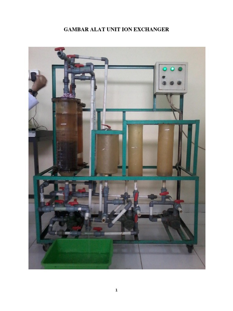 Gambar Alat Unit Ion Exchanger | PDF