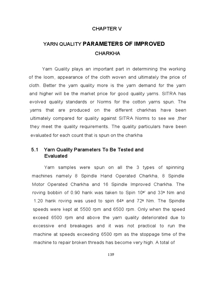 12 Chapter 5 | PDF | Spindle (Textiles) | Spinning (Textiles)