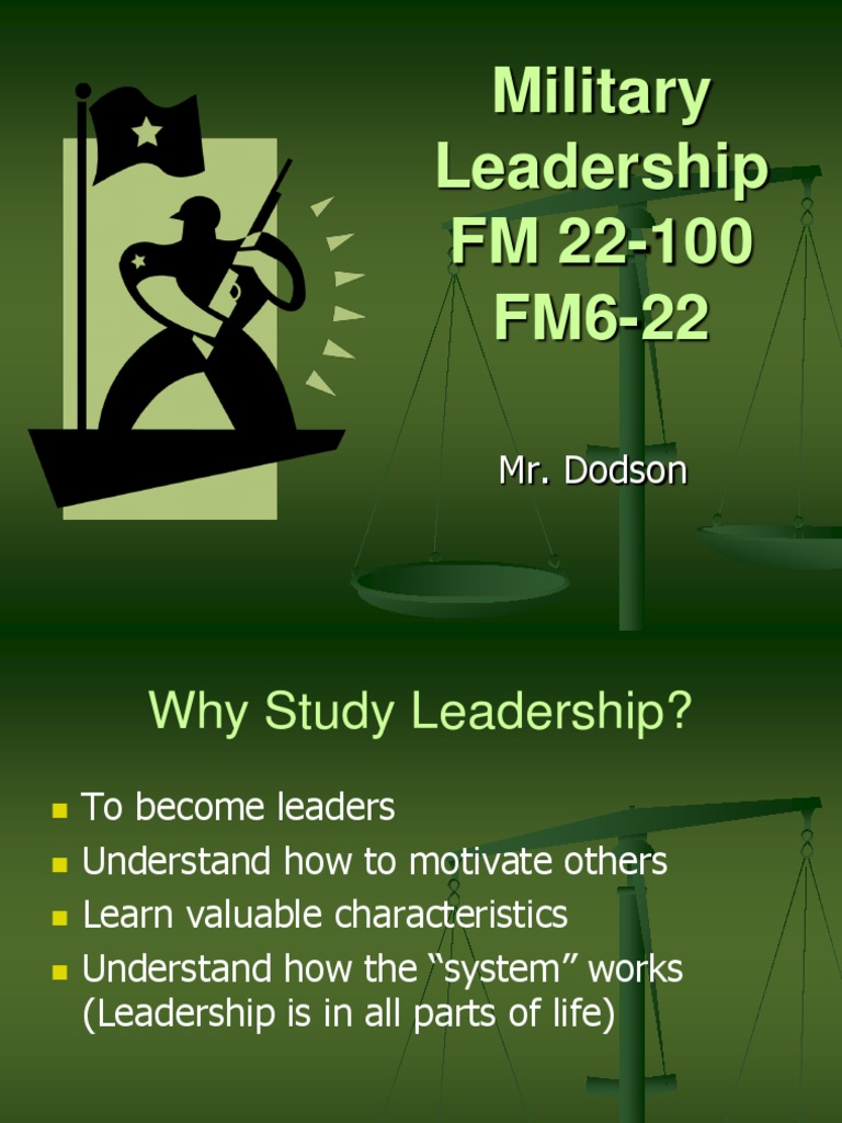 Military Leadership | PDF | Leadership | Motivation