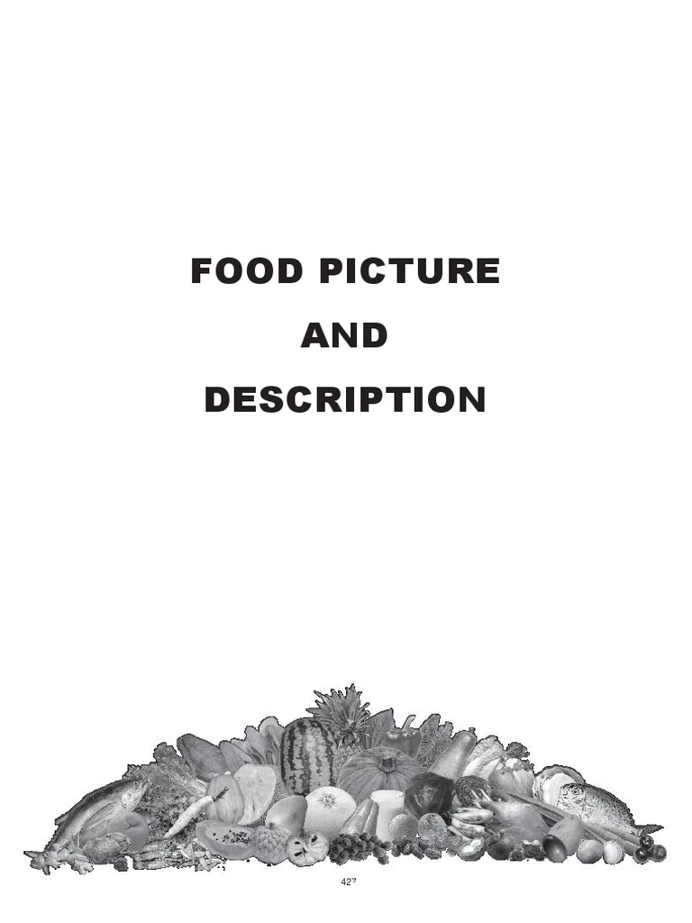 Food Names and Descriptions in Multiple Languages | PDF