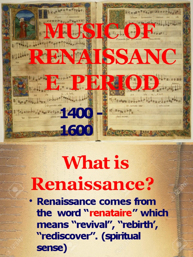 Music of Renaissance Period | PDF